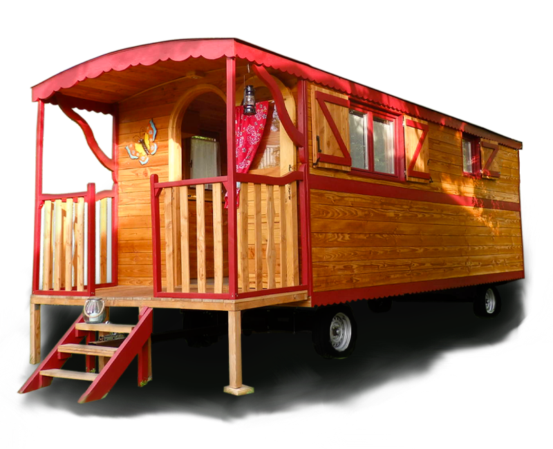 Tout nos modèles de Roulottes - Mon rêve en bois - Fabricant roulotte