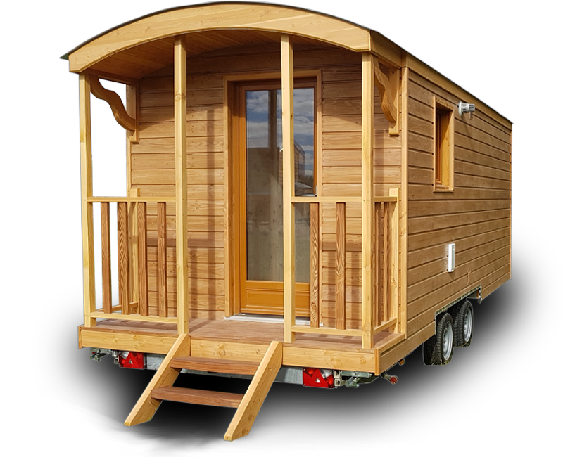 Tout nos modèles de Roulottes - Mon rêve en bois - Fabricant roulotte